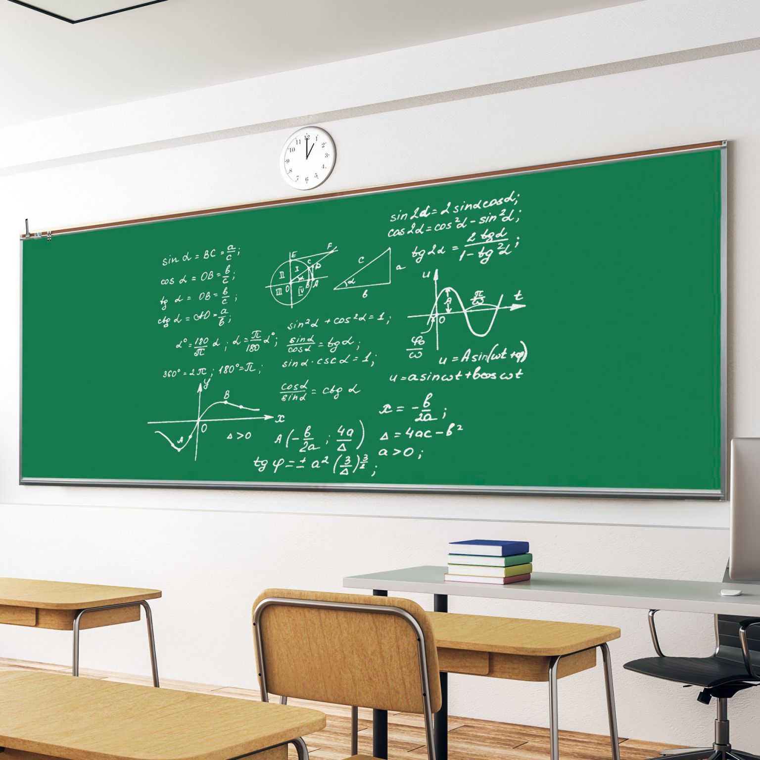120 Professional Series Chalkboard - Aarco Products, Inc. | Writing ...