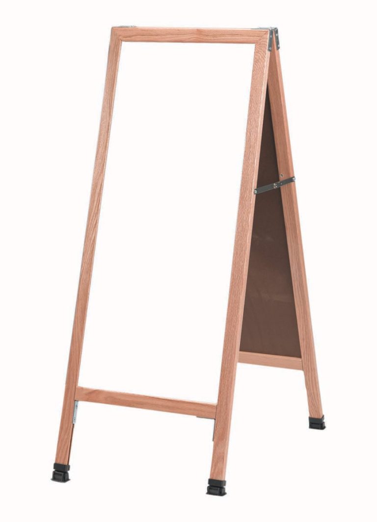 Sidewalk Narrow A-Frame Markerboard - Aarco Products, Inc. | Writing ...