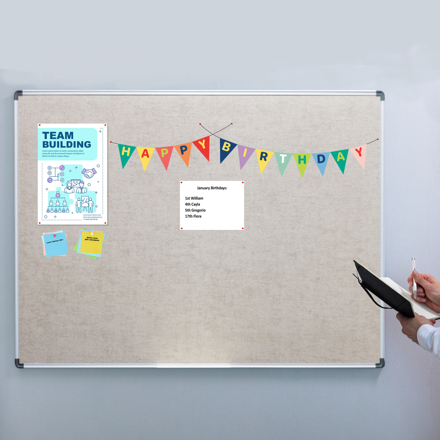 Euroframe VIC Tackboard - Aarco Products, Inc. | Writing Surfaces & More