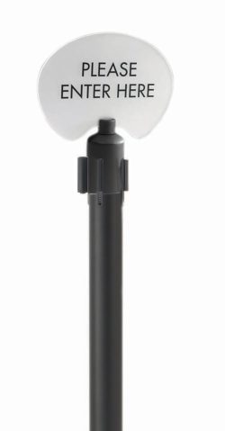 Frameless Oval Sign Topper - Aarco Products, Inc. | Writing Surfaces & More