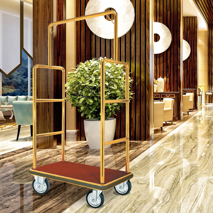 Bellman's Luggage Cart - Aarco Products, Inc. | Writing Surfaces & More