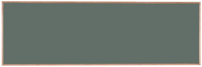 Deluxe Multi-Purpose Series Porcelain Chalkboard - Aarco Products, Inc ...
