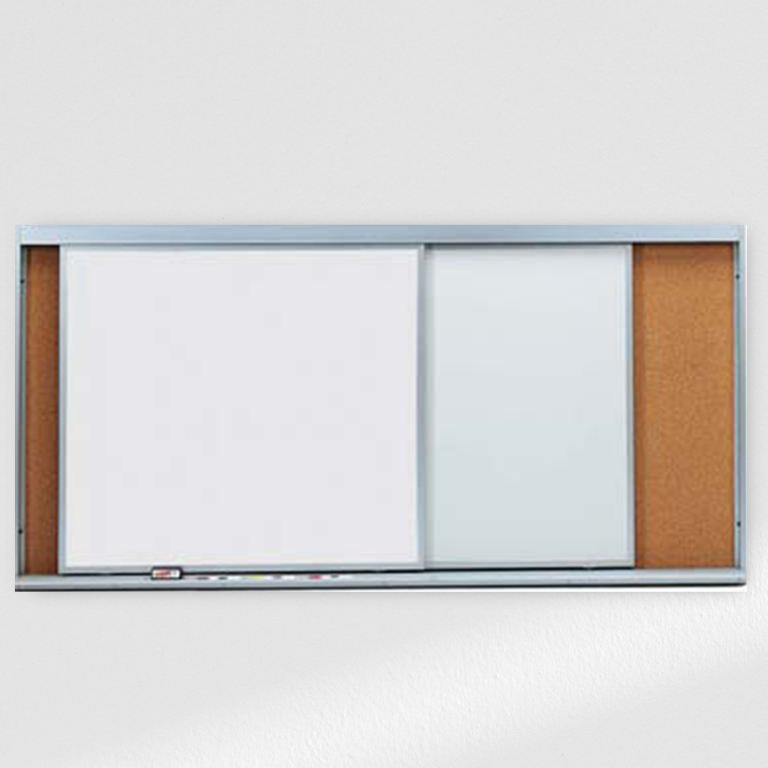 Horizontal Sliding Markerboards - Aarco Products, Inc. | Writing ...