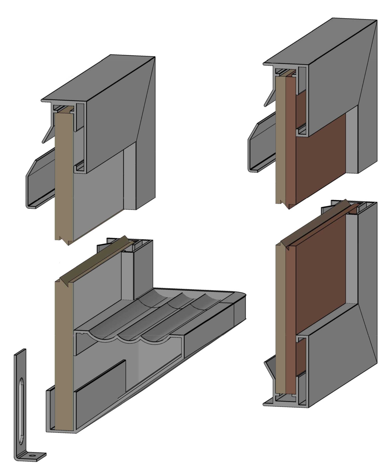 Series 10-420 Channel Trim - Aarco Products, Inc. | Writing Surfaces & More