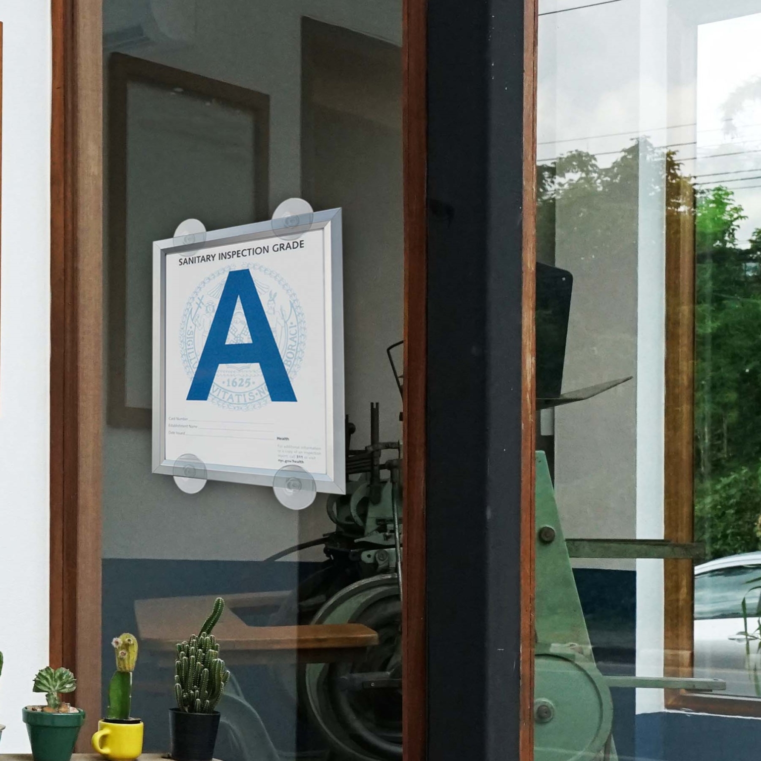 Easy Change Window Sign Holder - Aarco Products, Inc. | Writing ...